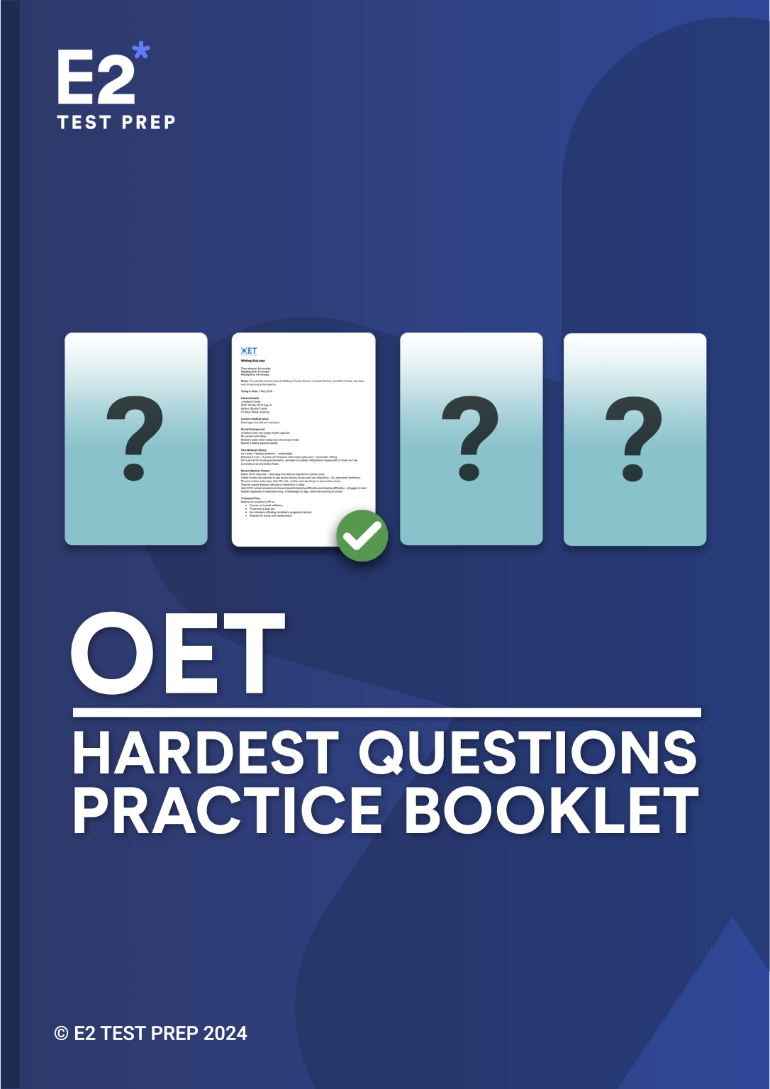 Download OET Hardest Questions 2024 - E2