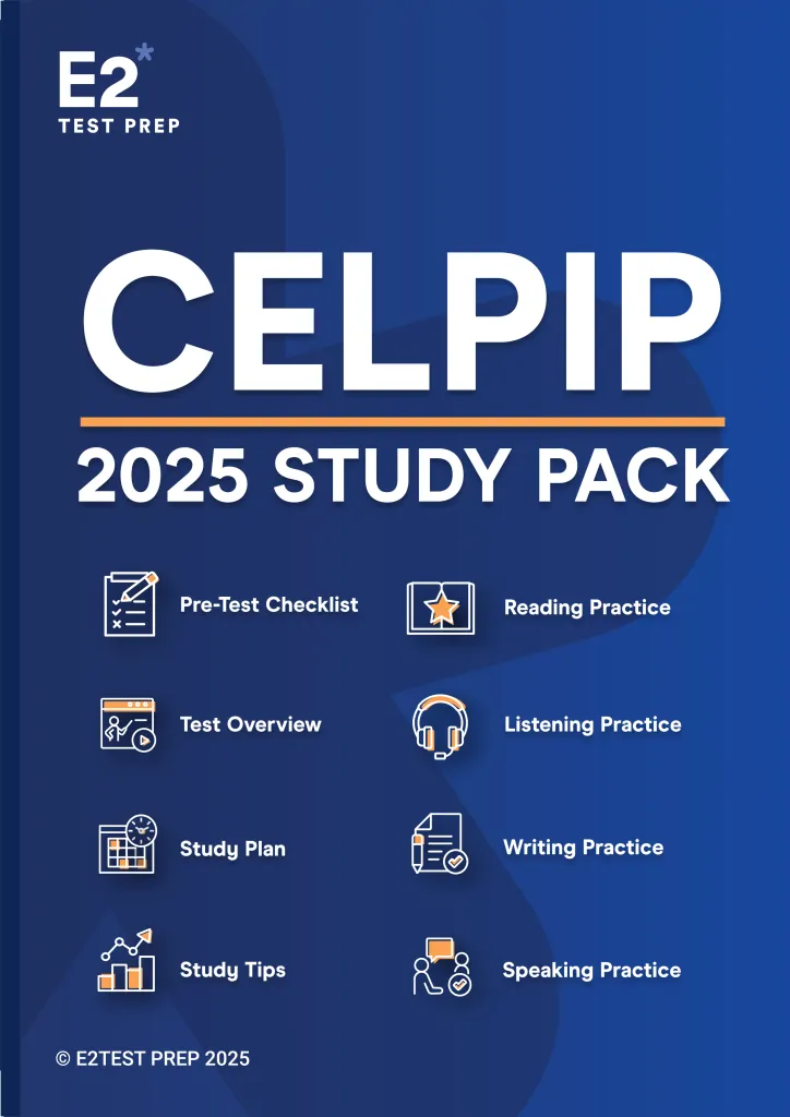 E2 2025 Goals CELPIP - E2